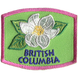 Provincial Flower Set (Iron On) Embroidered Patch Set by E-Patches & Crests